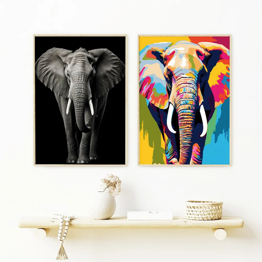 Tableau Elephant | Le Monde Des Tableaux