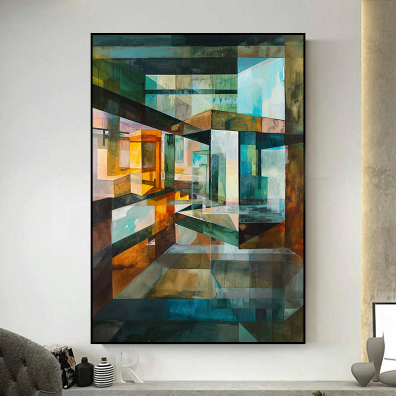 Tableau Contemporain Cubisme – Le Monde Des Tableaux